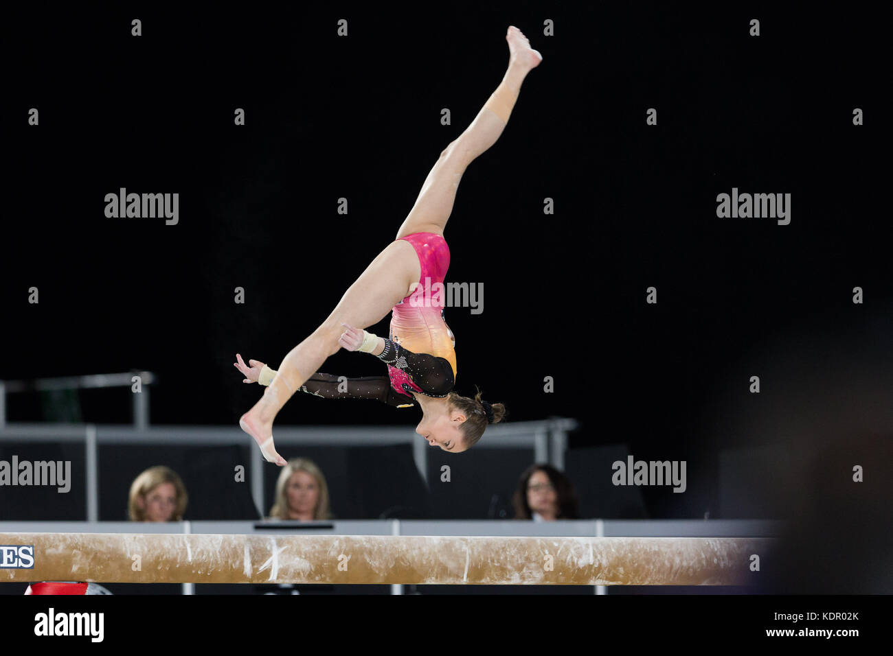 Montreal, Canada. 06th Oct, 2017. Bronze medal winner Maria Paseka of ...