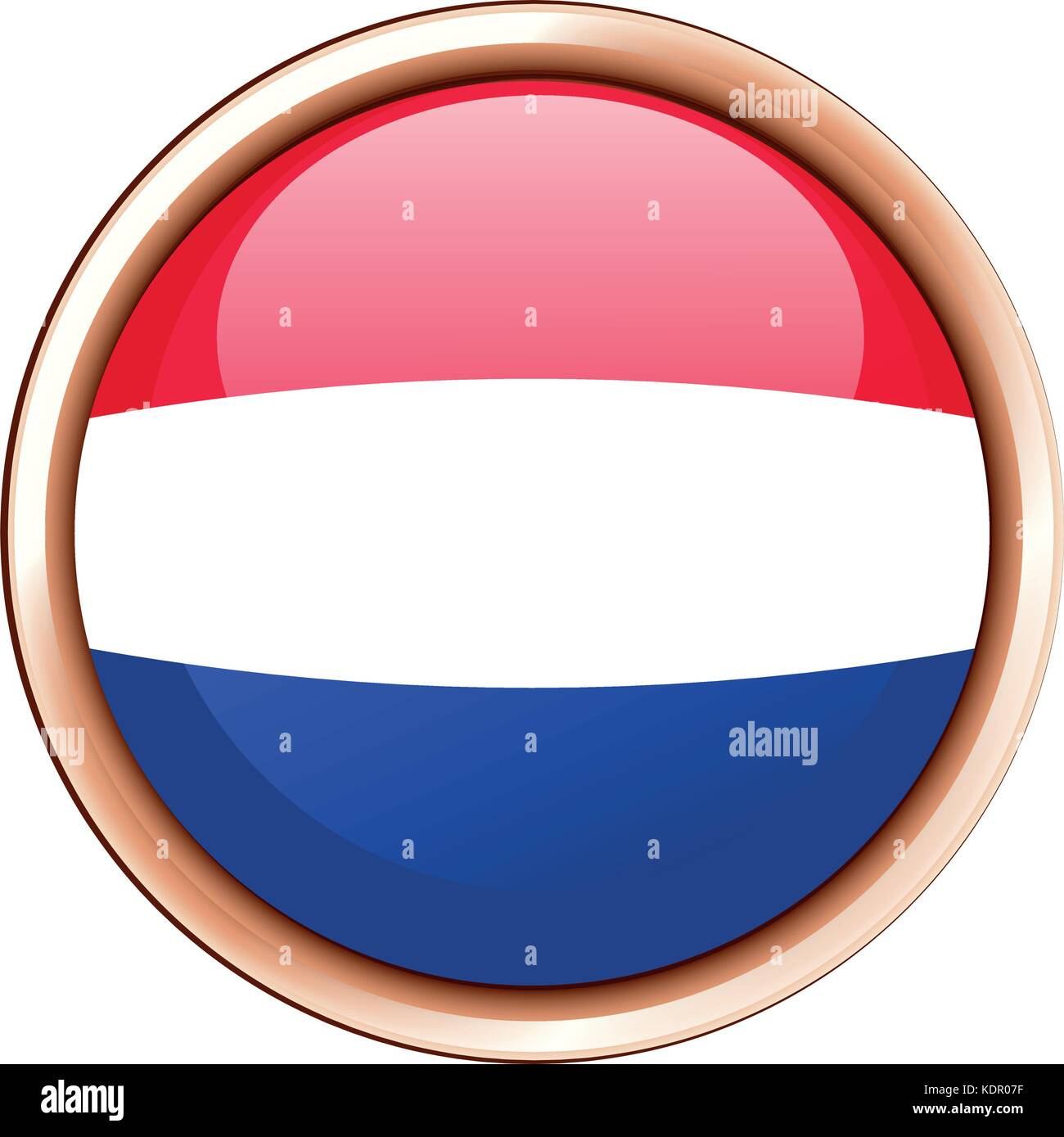 Netherlands flag icon clipart hi-res stock photography and images - Alamy