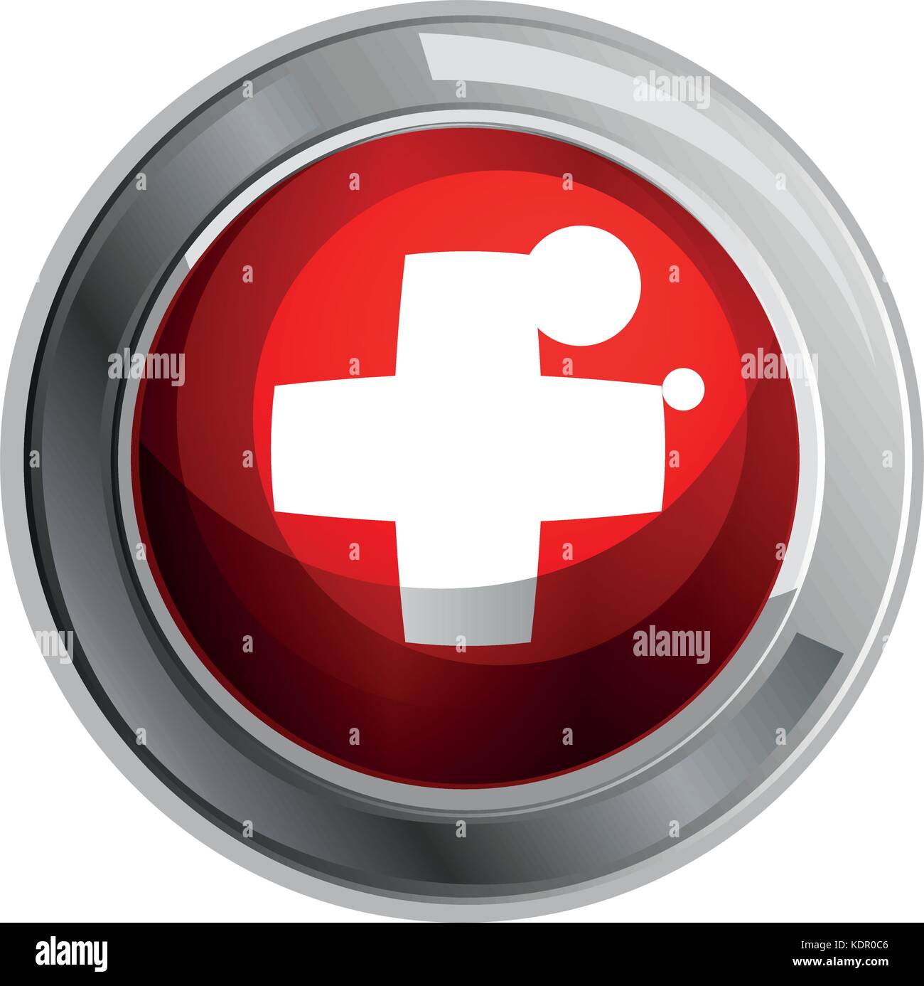 Switzerland flag on round frame illustration Stock Vector Image & Art ...