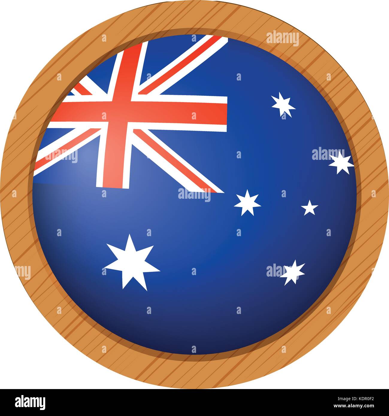 Australia Flag Button Image High Resolution Stock Photography and ...