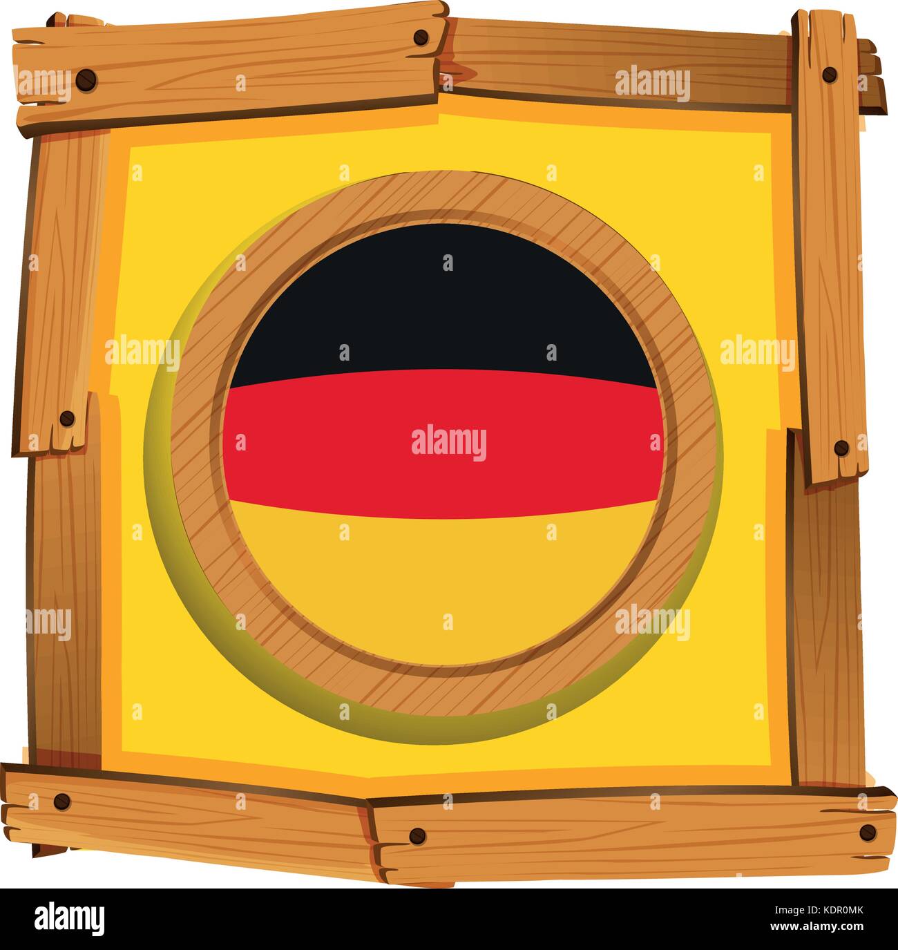 Germany wood Stock Vector Images - Alamy