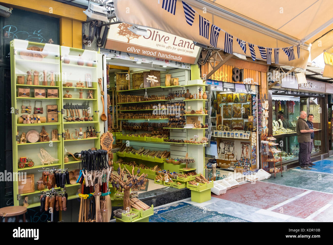 Monastiraki, Plaka, Athens, Greece Stock Photo - Alamy