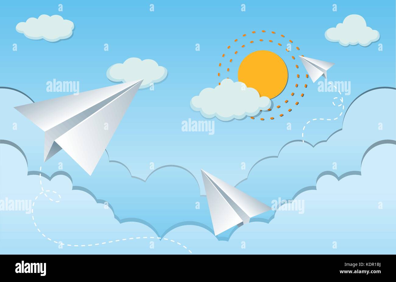 Airplanes picture Stock Vector Images - Alamy