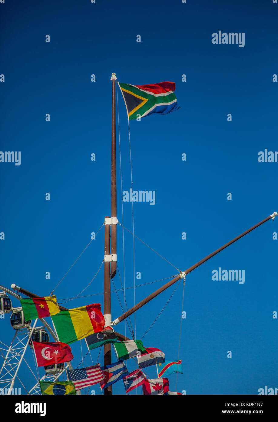 Blowing rainbow flag hi-res stock photography and images - Alamy