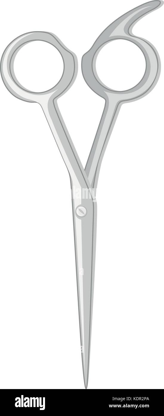 Pair of barber scissors illustration Stock Vector Image & Art - Alamy