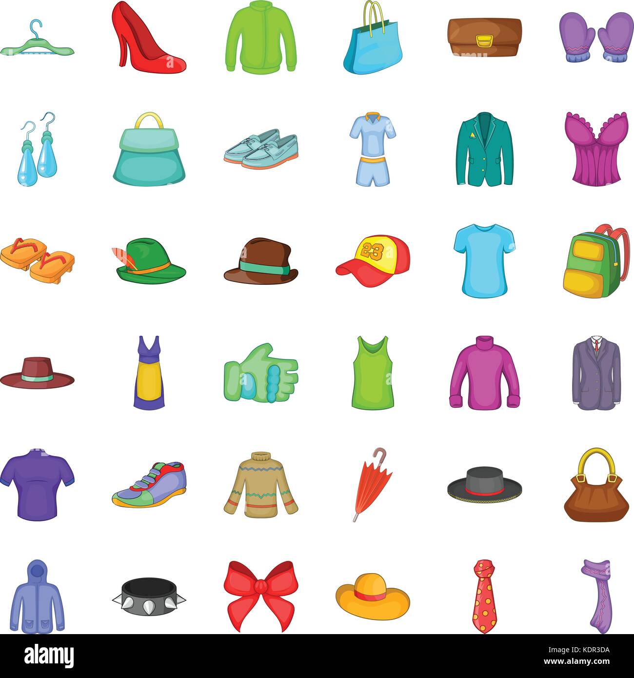 Boot icons set, cartoon style Stock Vector Image & Art - Alamy
