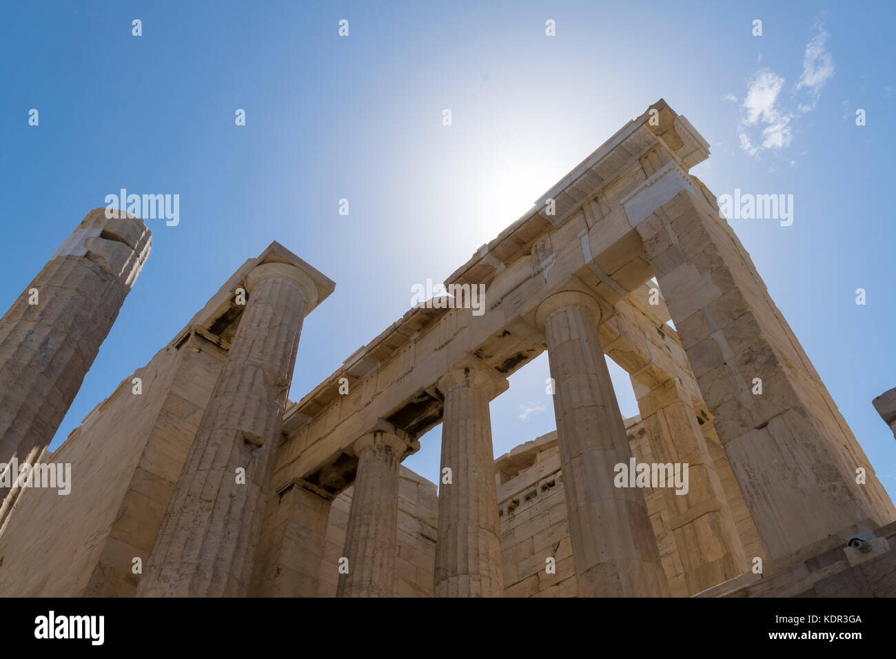 Propylaea, Acropolis, Athens, Greece Stock Photo - Alamy