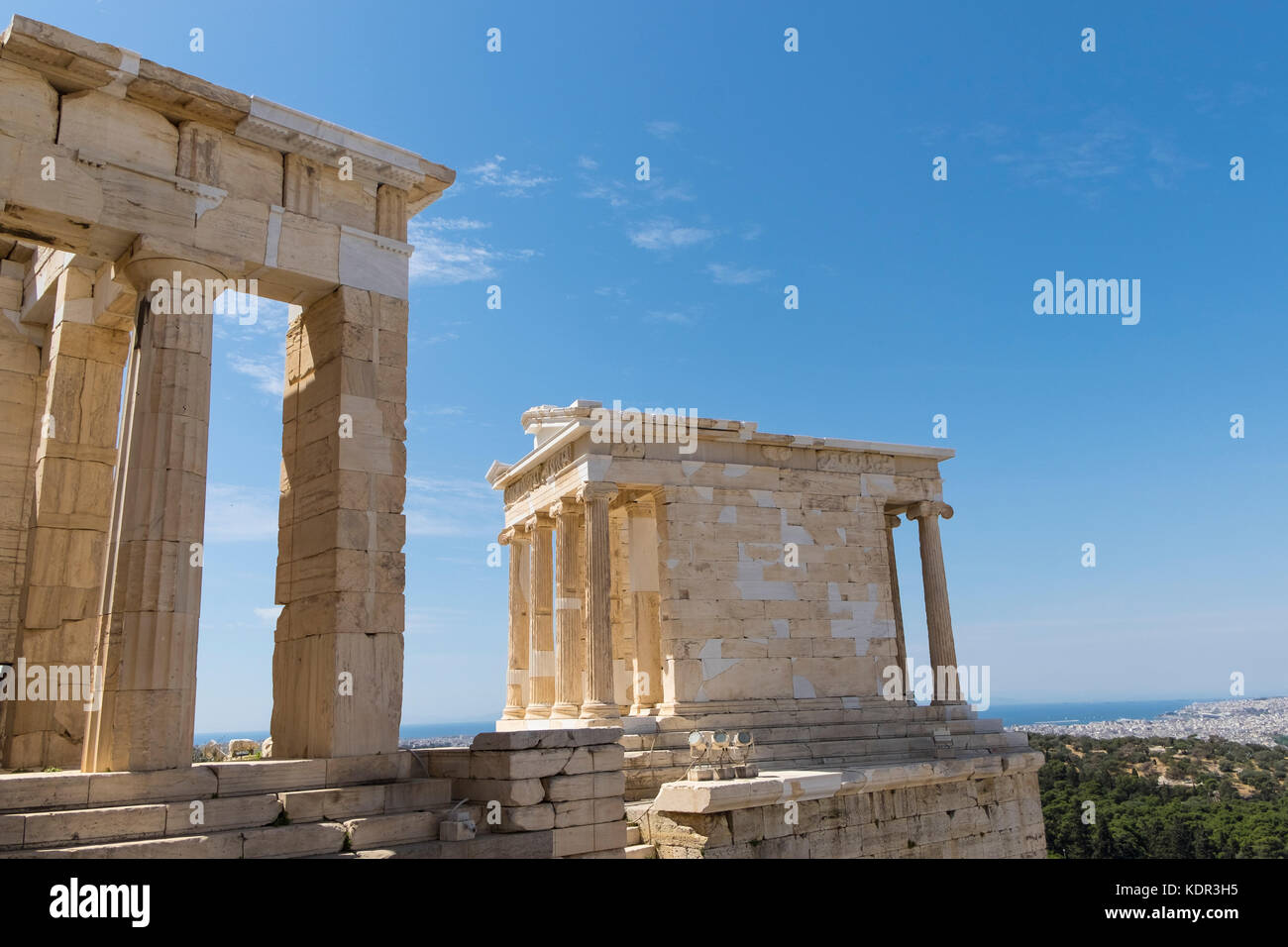 Propylaea, Acropolis, Athens, Greece Stock Photo - Alamy