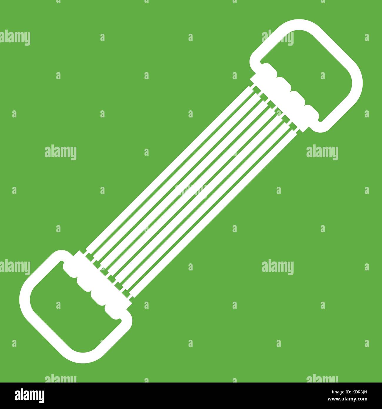 Sports stretchable belt icon green Stock Vector Image & Art - Alamy