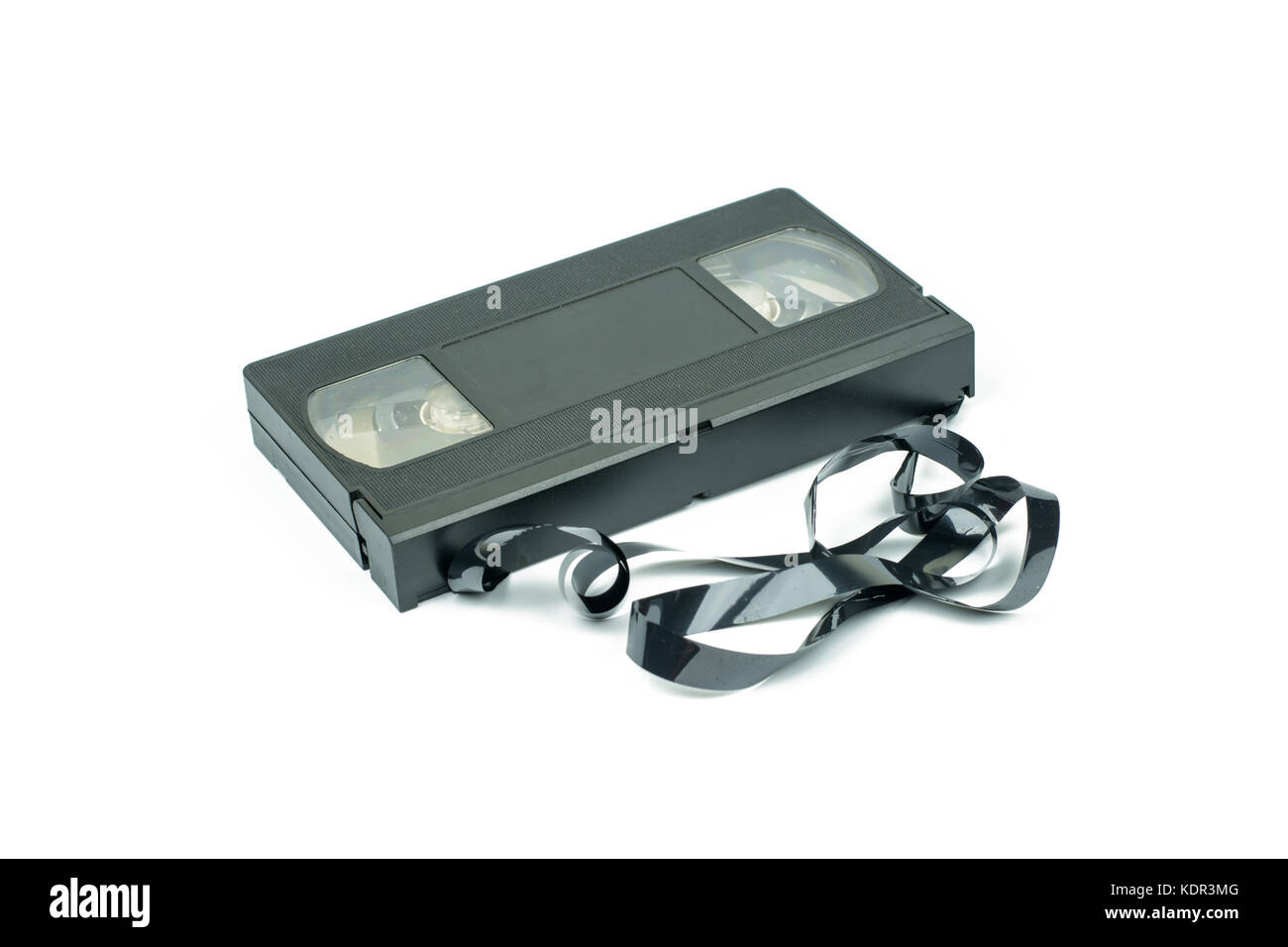 Videotape Isolated On White Background Stock Photo - Alamy