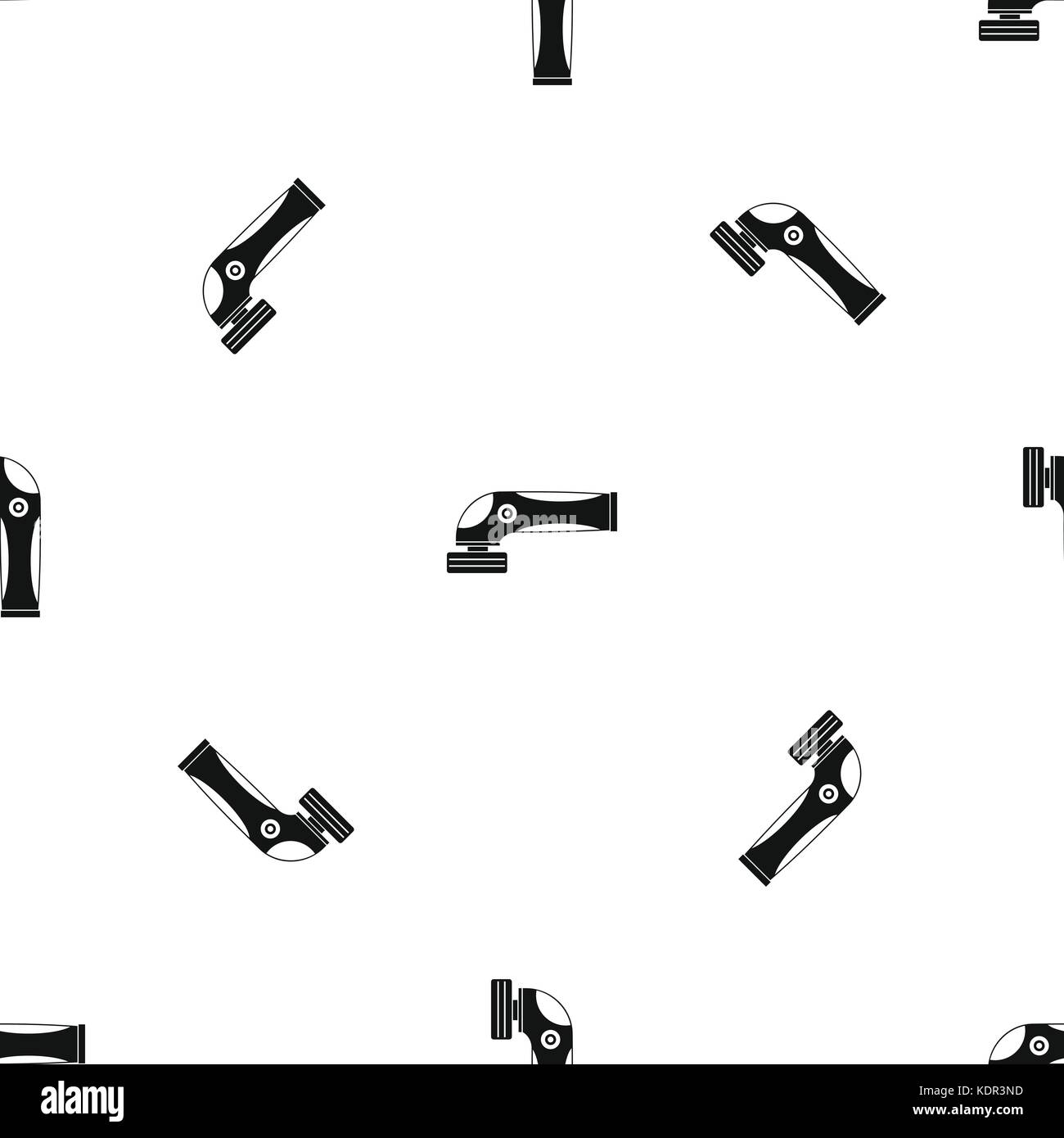 Grinder machine pattern seamless black Stock Vector Image & Art - Alamy