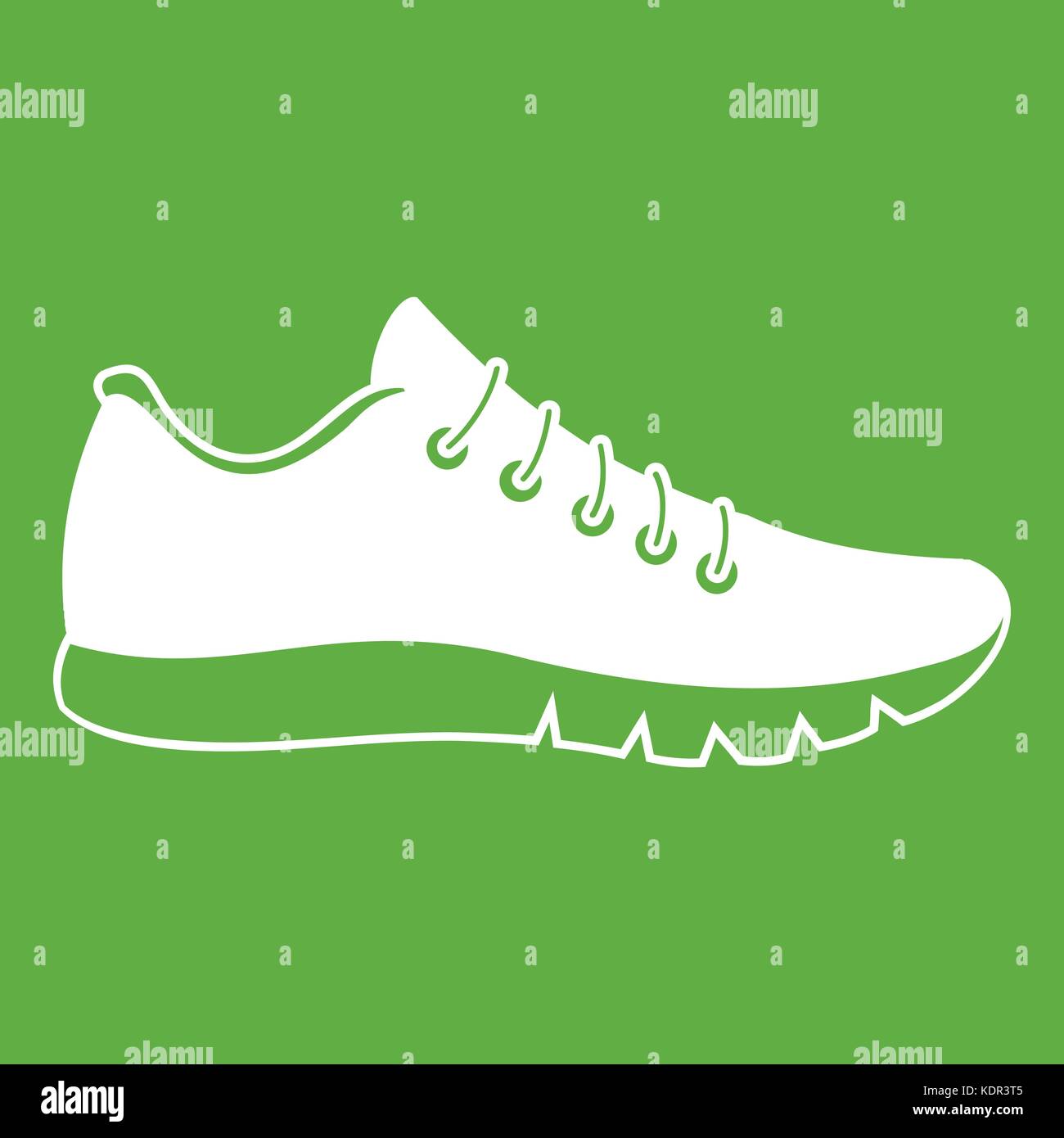 Sneakers icon green Stock Vector Image & Art - Alamy