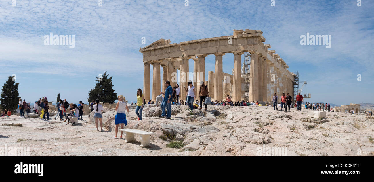 The Parthenon at the Acropolis, Athens, Greece Stock Photo - Alamy