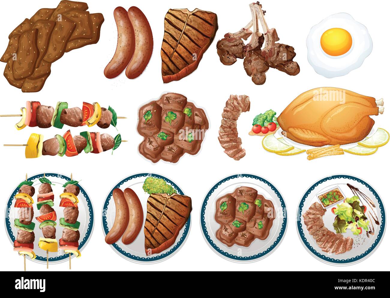 Cooked Meat Clipart