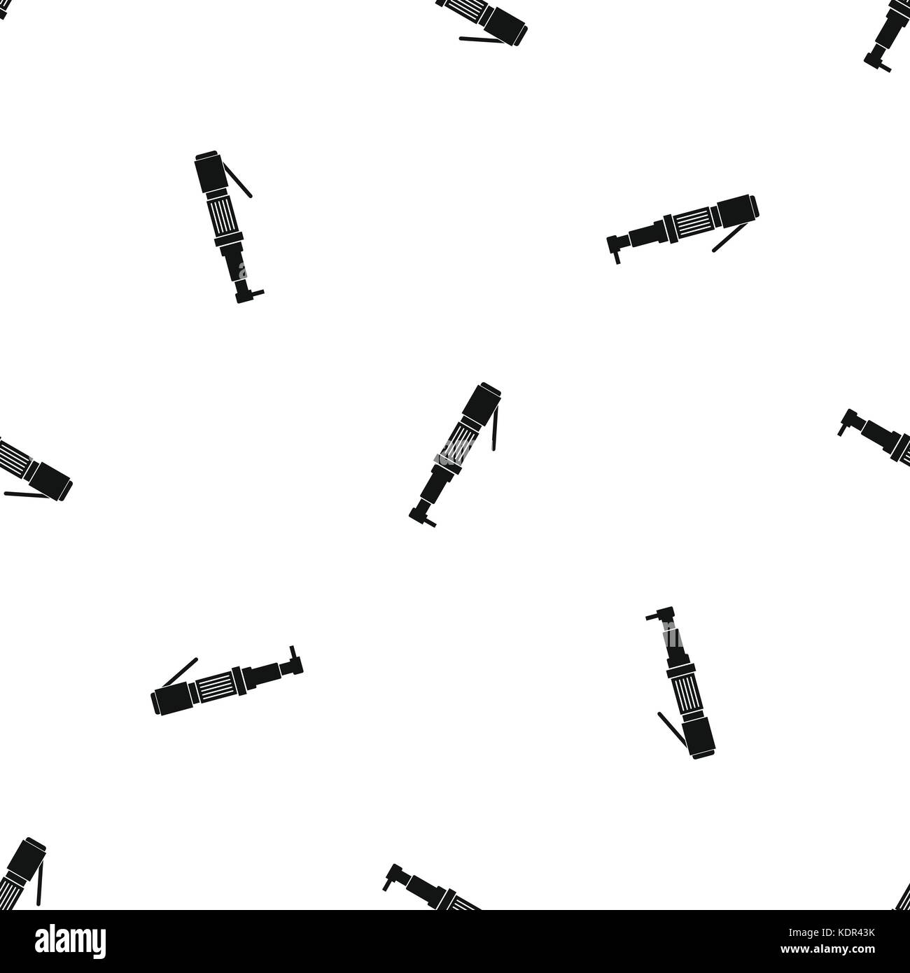 Pneumatic screwdriver pattern seamless black Stock Vector Image & Art ...