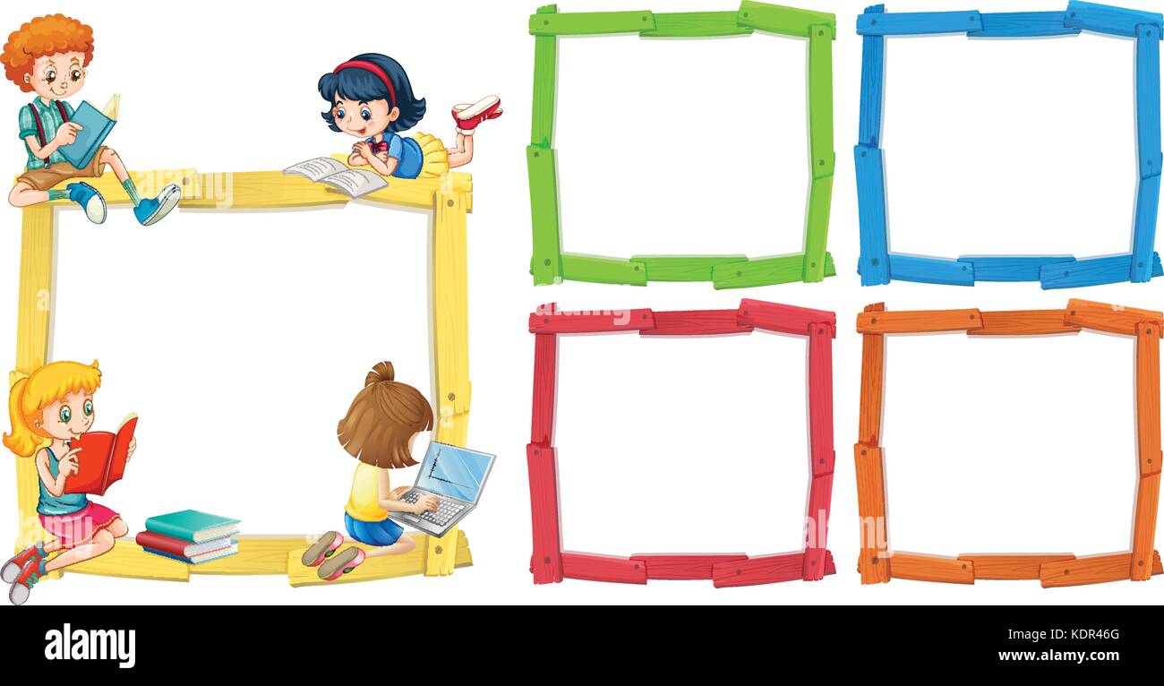 Reading frame Stock Vector Images - Alamy