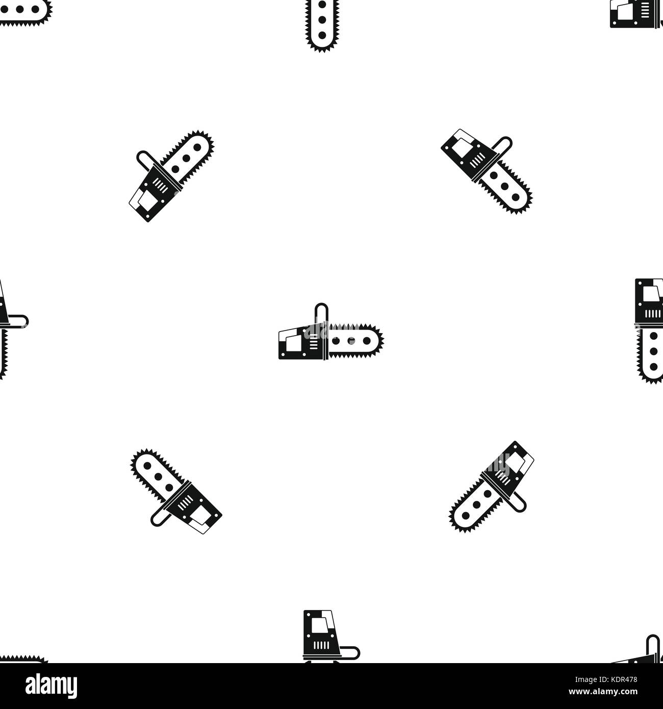 Chainsaw pattern seamless black Stock Vector Image & Art - Alamy