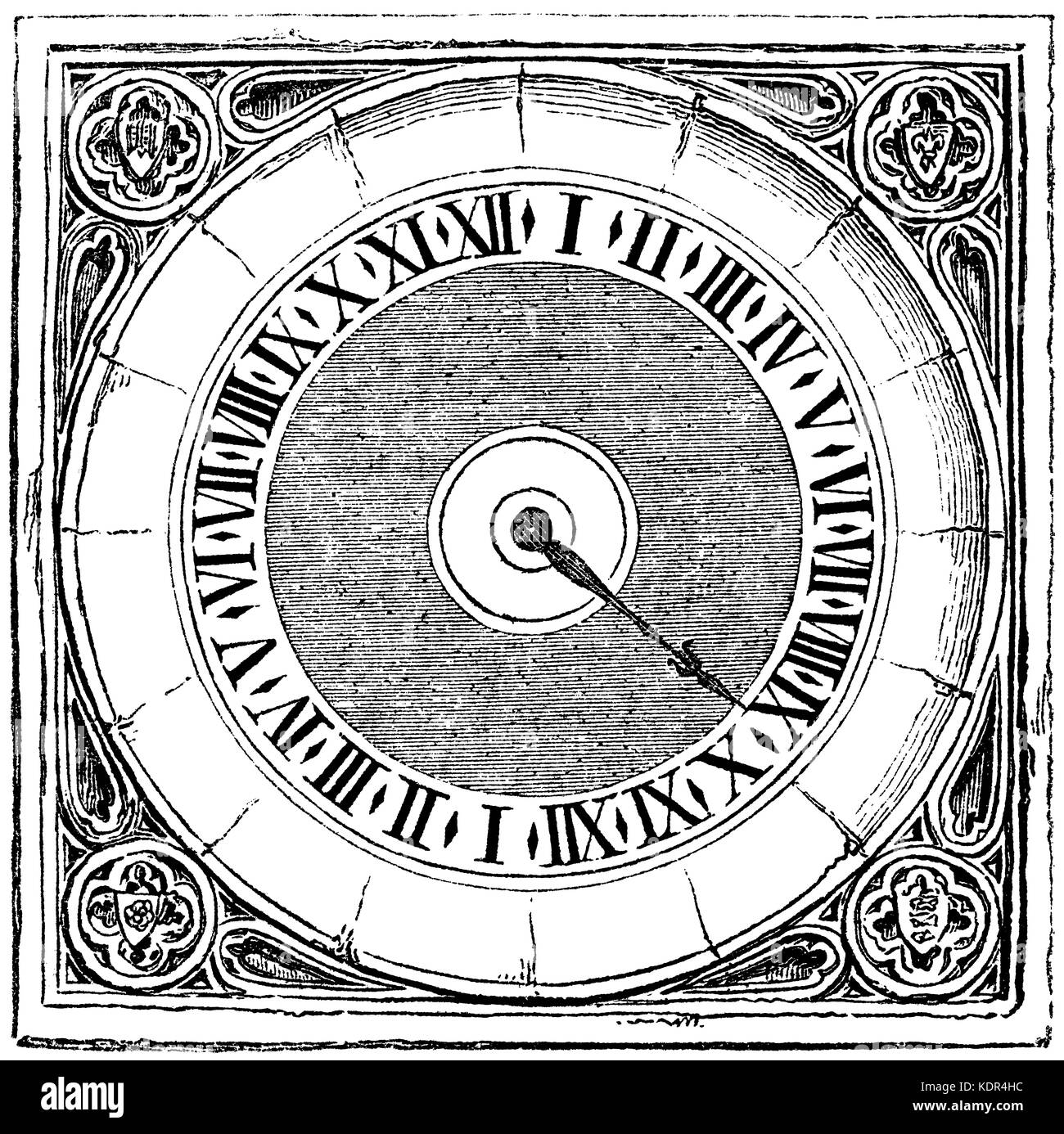 24 hour clock face hi-res stock photography and images - Alamy