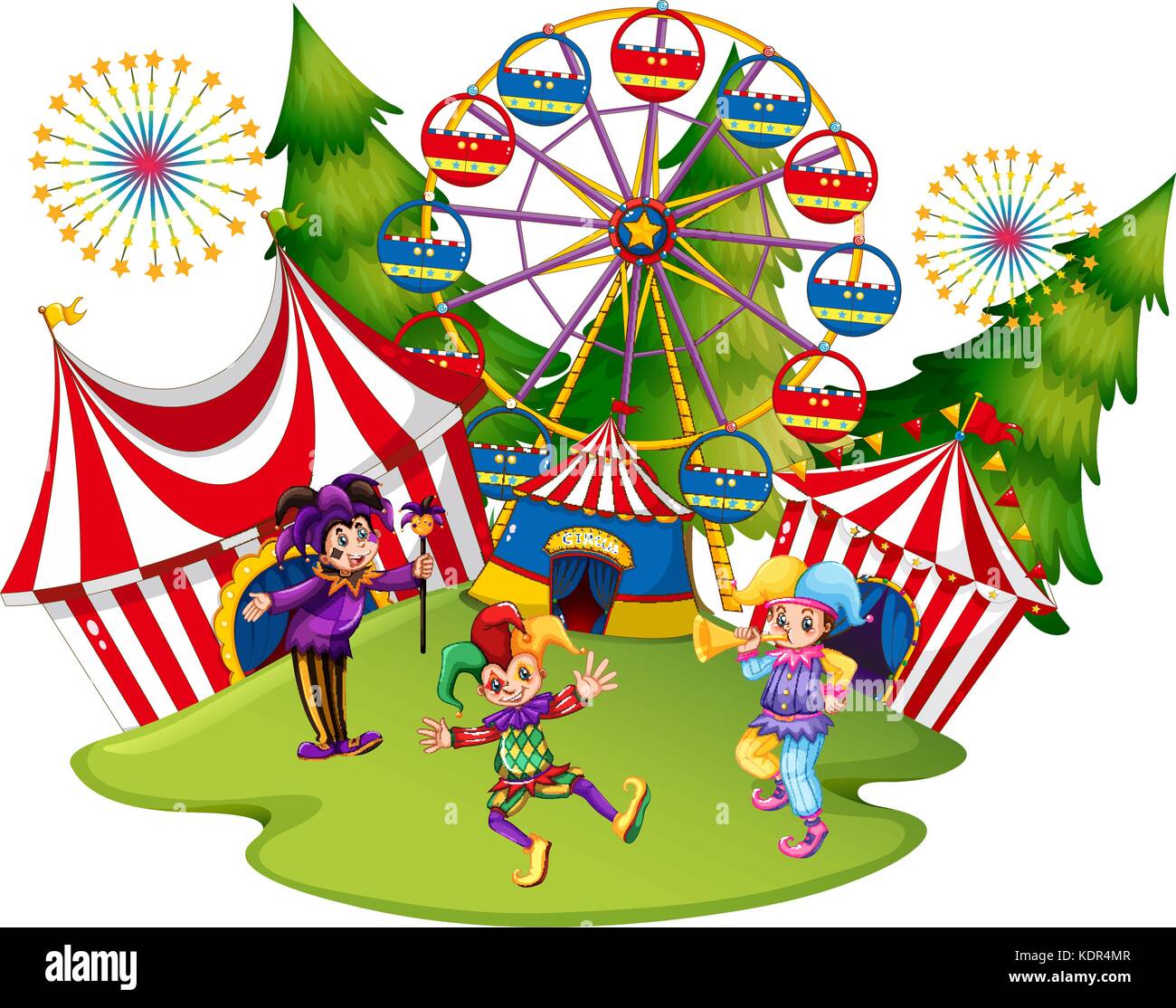 Circus tents Stock Vector Images - Alamy