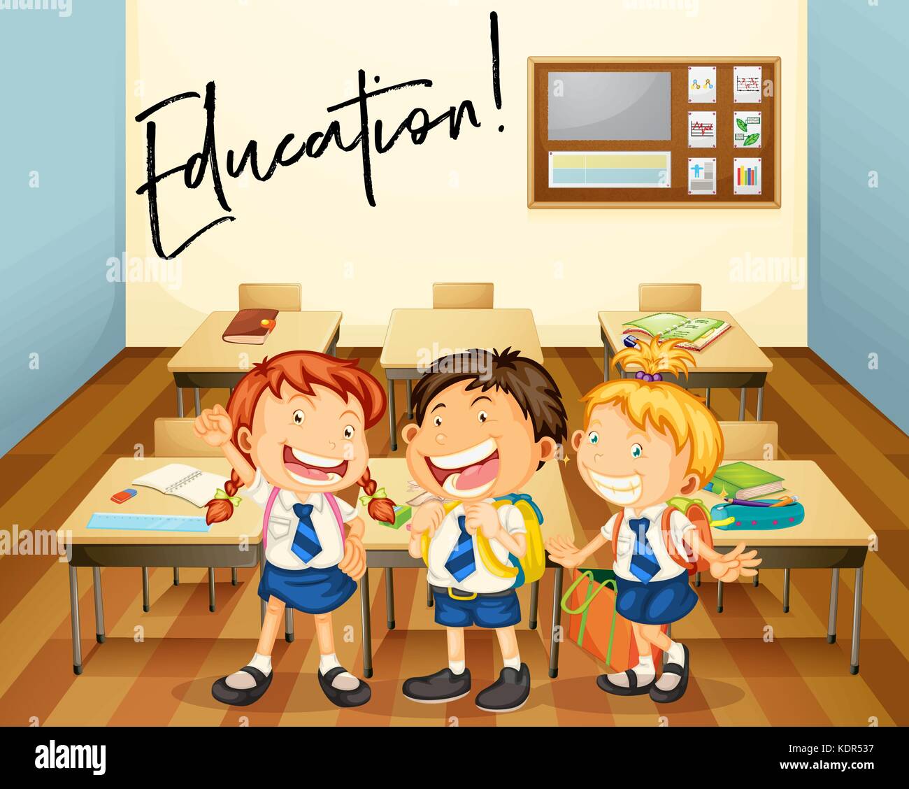 Students sign language Stock Vector Images - Alamy