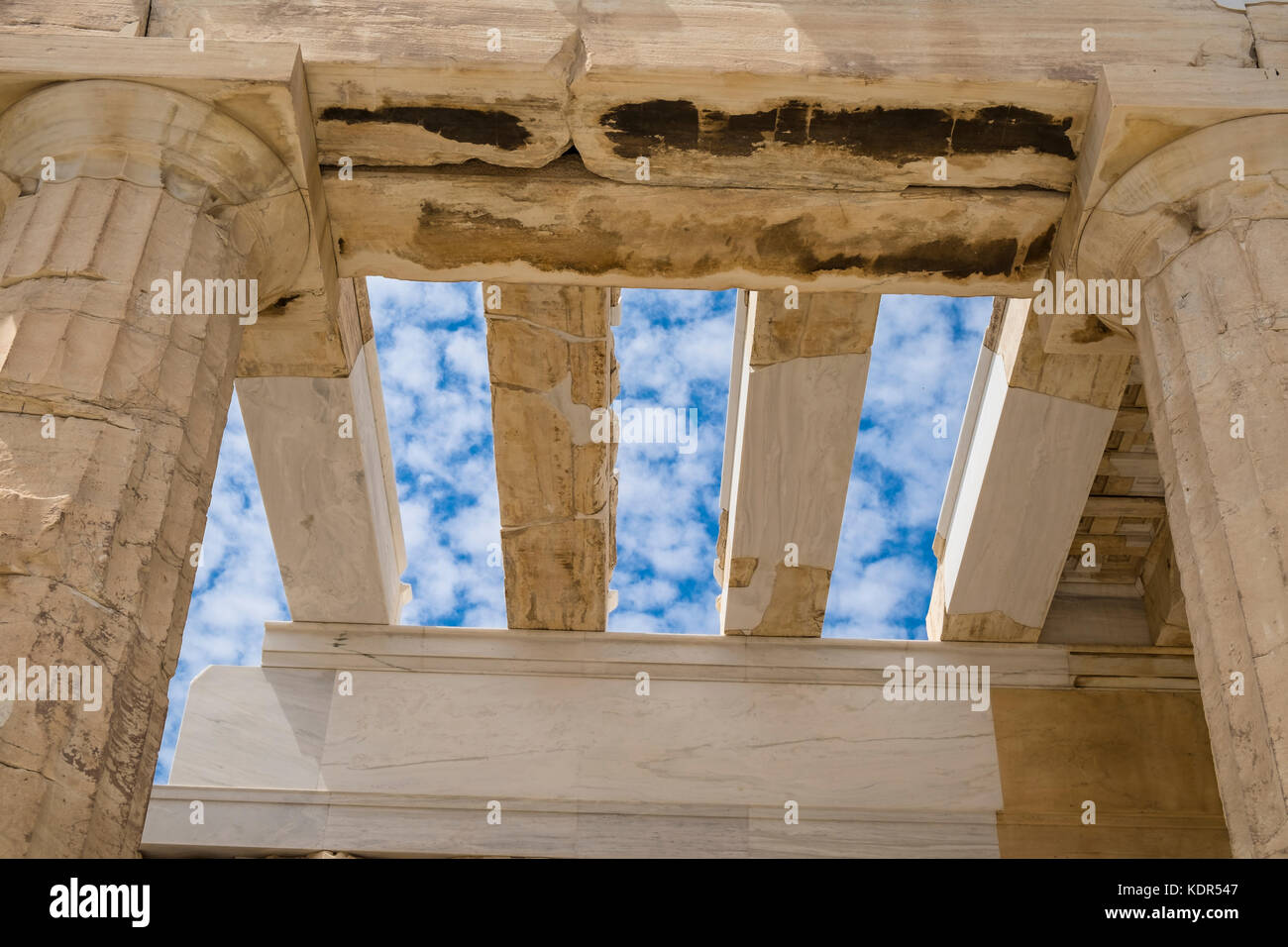 Propylaea, Acropolis, Athens, Greece Stock Photo - Alamy