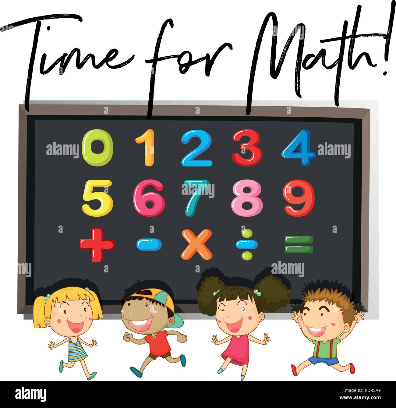 Kid Counting Clipart