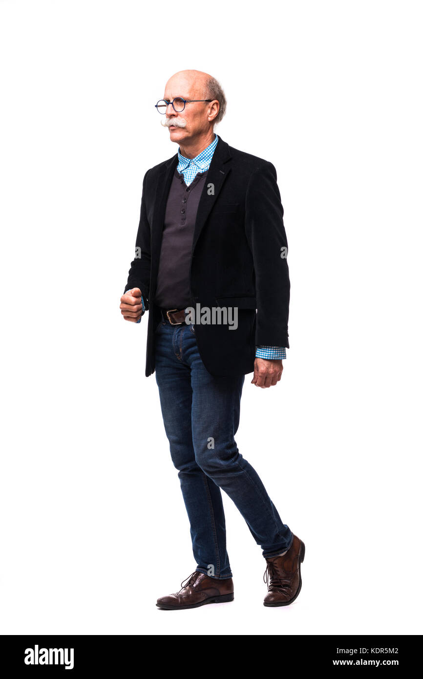 Profile shot mature male Cut Out Stock Images & Pictures - Alamy