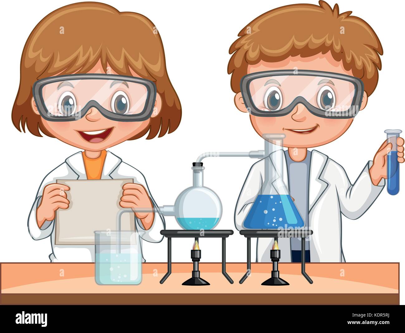 Science Practical Clipart