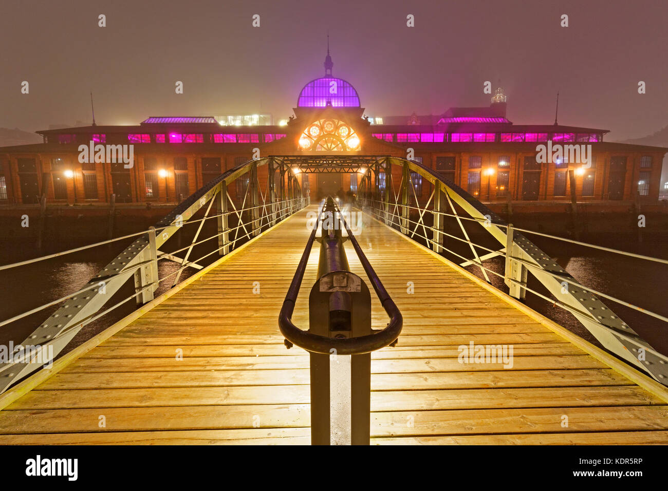 Convention Centre former Fish Auction Hall, Altona Fish Market, Elbe ...