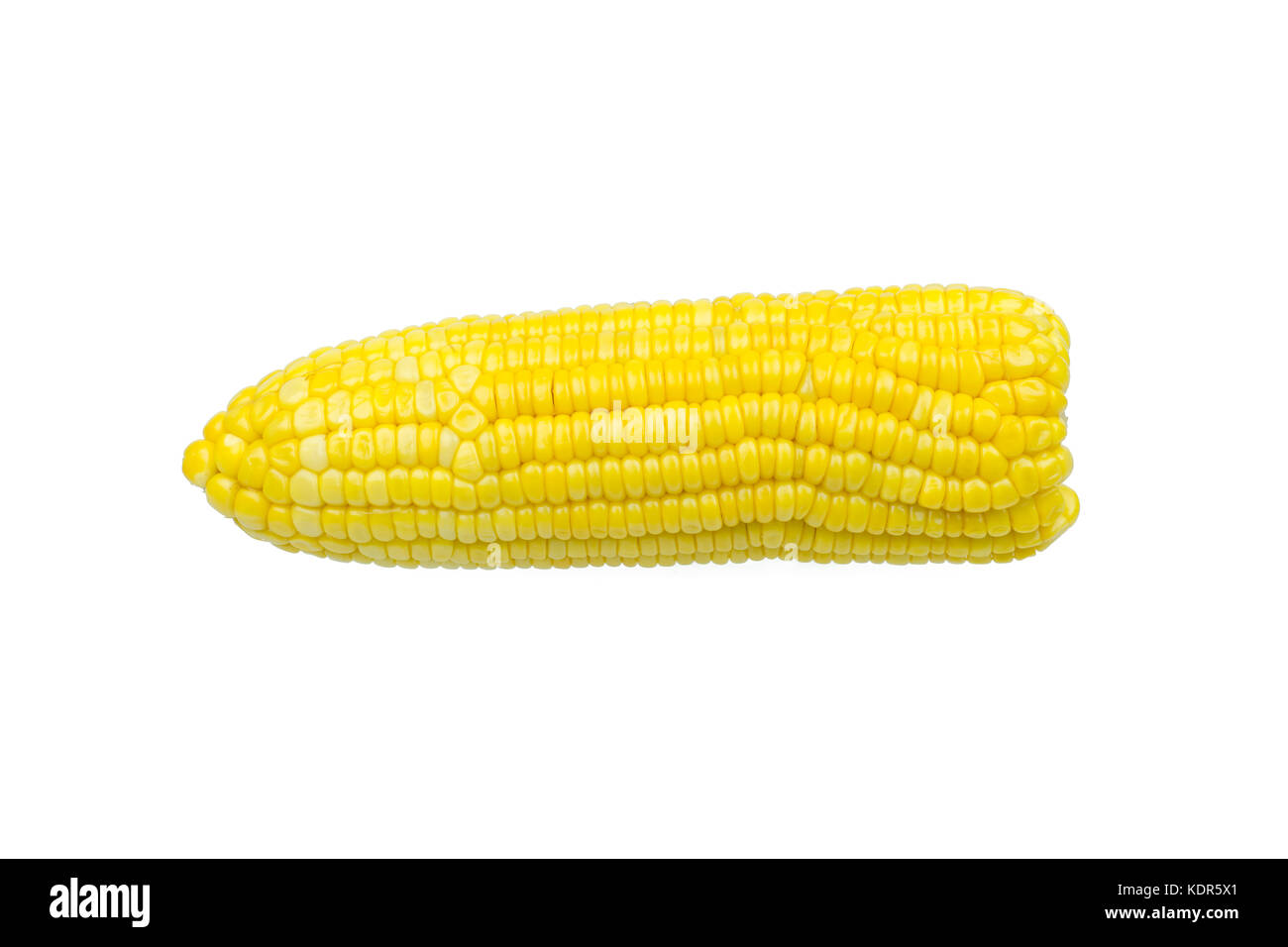Corn on isolated on white background Stock Photo - Alamy