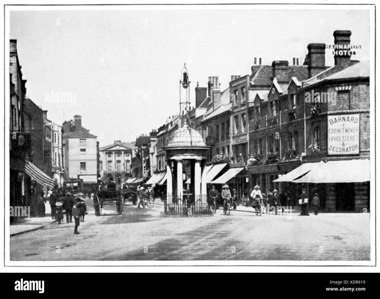 Street scenes shops in Black and White Stock Photos & Images - Alamy