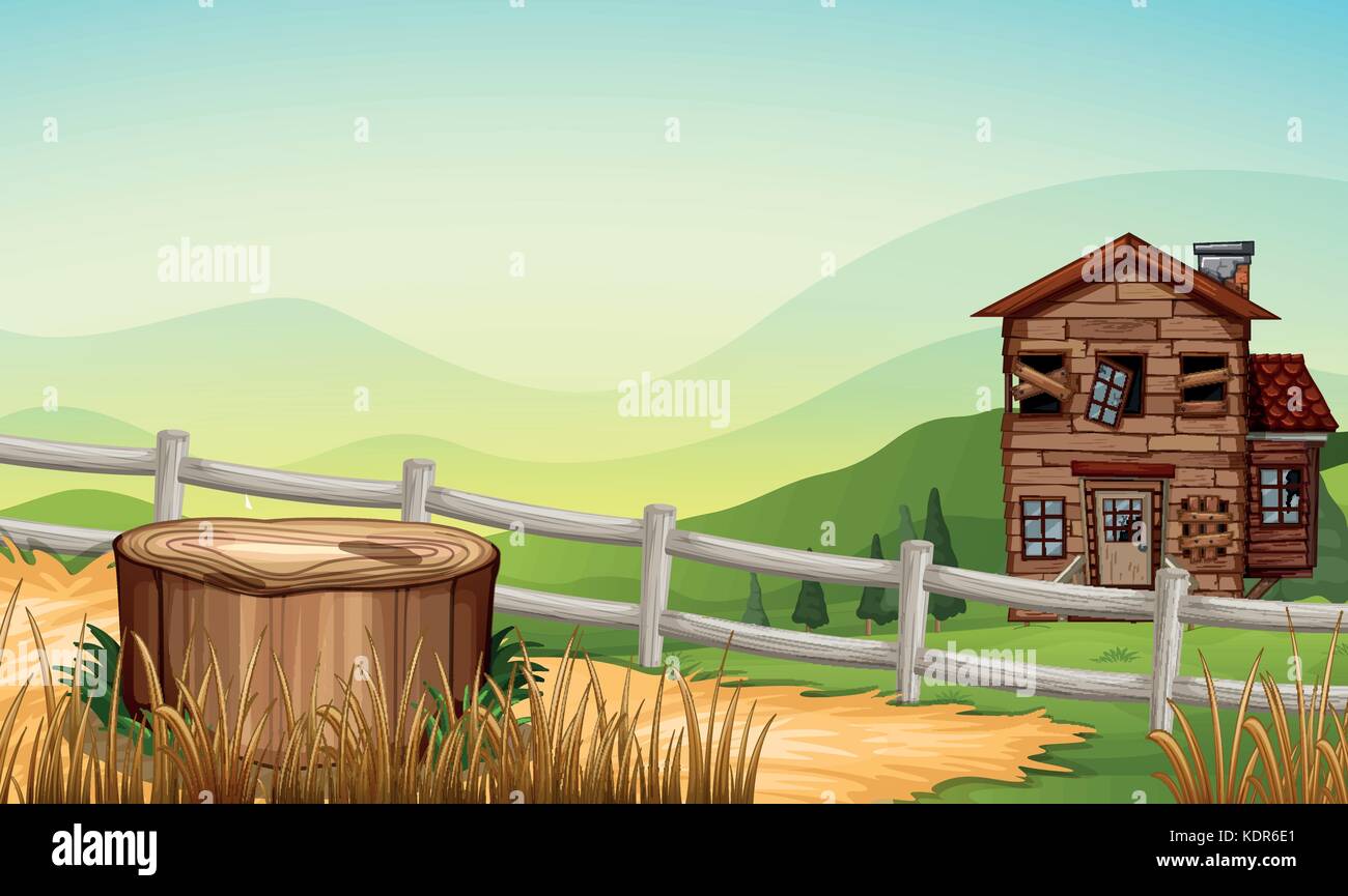 Private countryside Stock Vector Images - Alamy