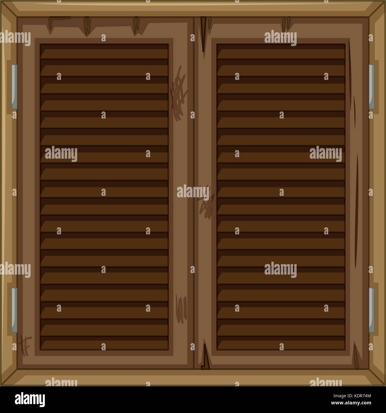 Old building window closed Stock Vector Images - Alamy