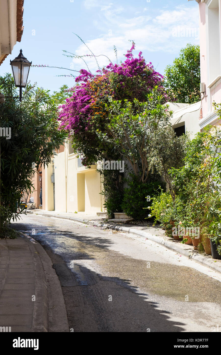 old town, Plaka, Athens, Greece Stock Photo - Alamy