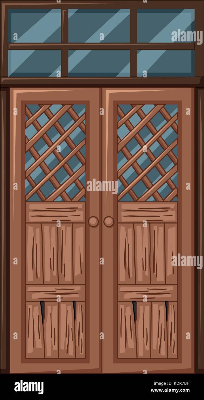 Old wooden equipment in Stock Vector Images - Alamy