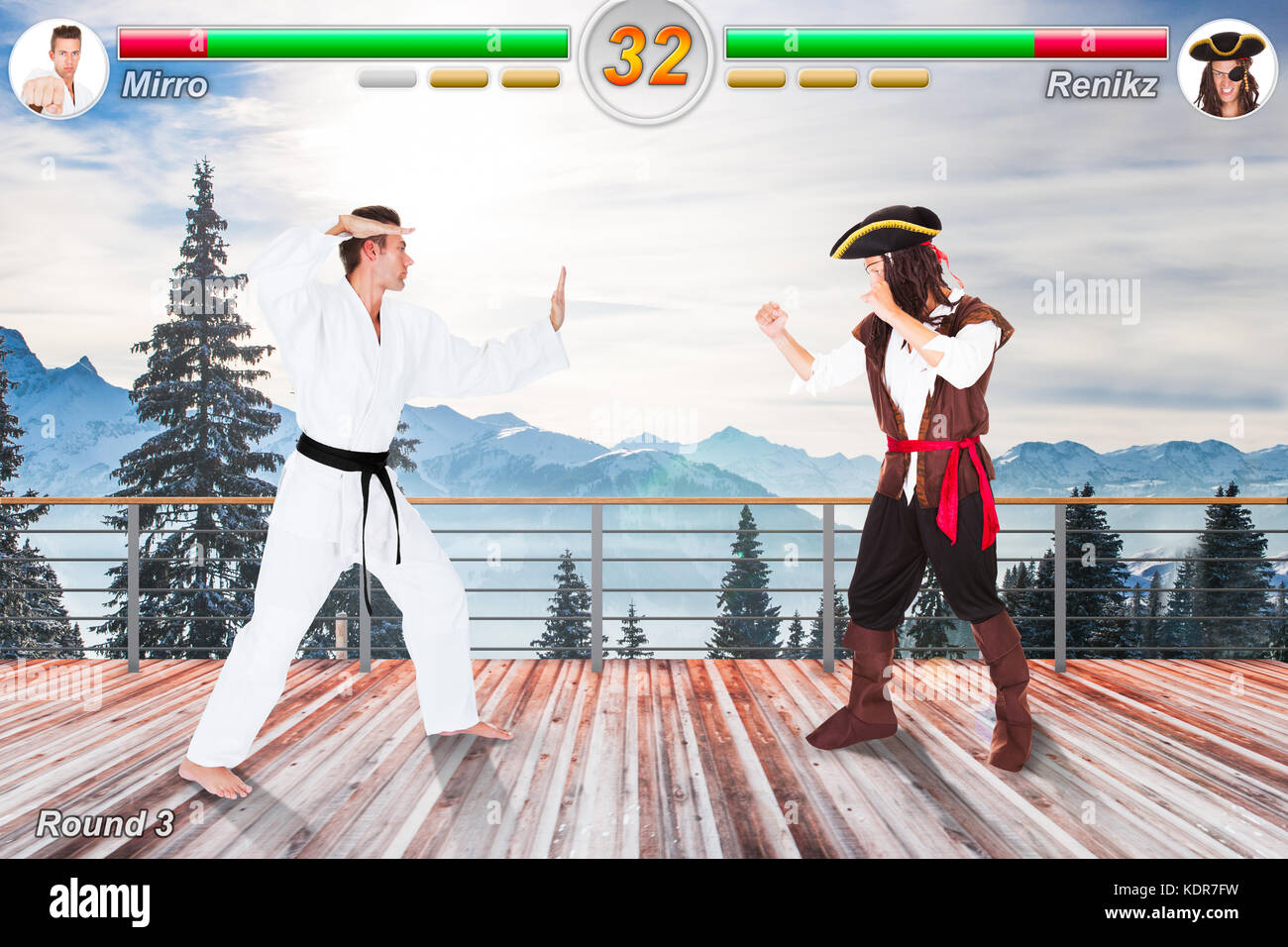 Screen fight hi-res stock photography and images - Alamy