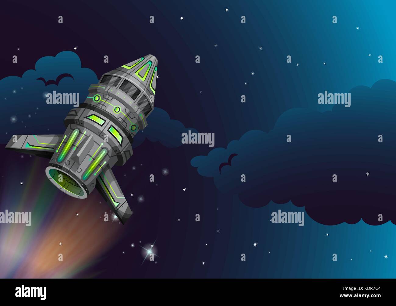 Flying machine invention Stock Vector Images - Alamy