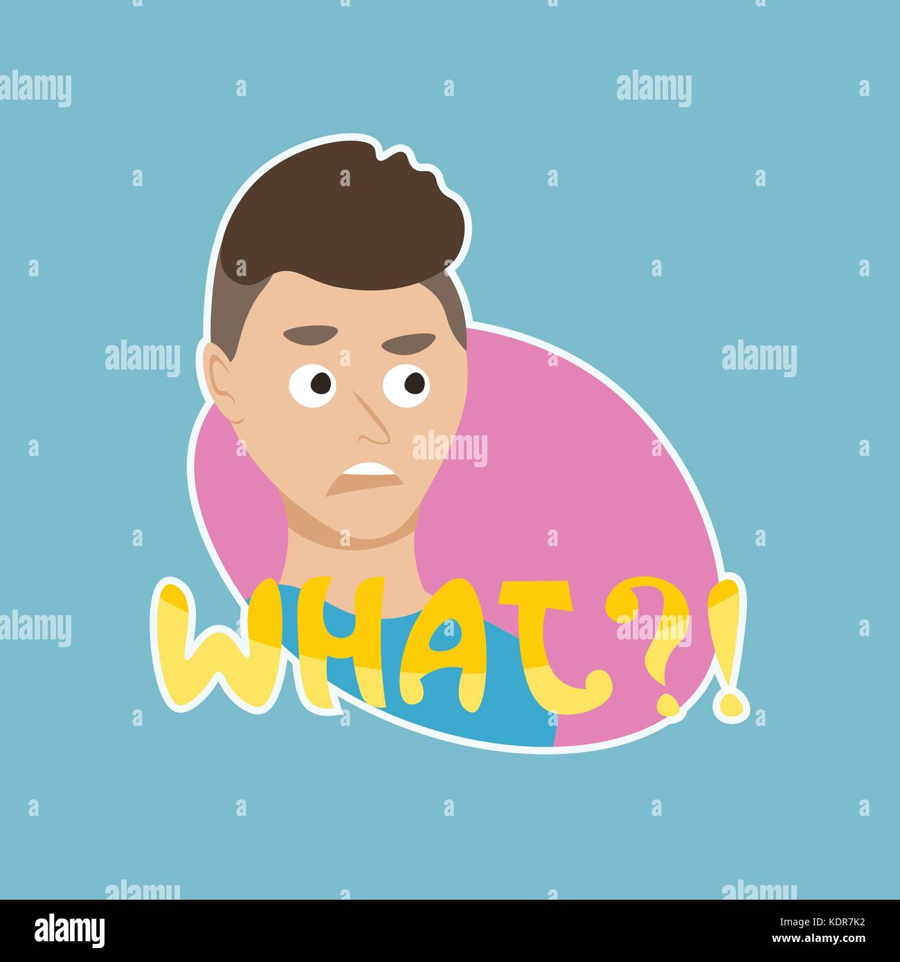 What Sticker Social Media Network Message Badges Design Stock Vector ...