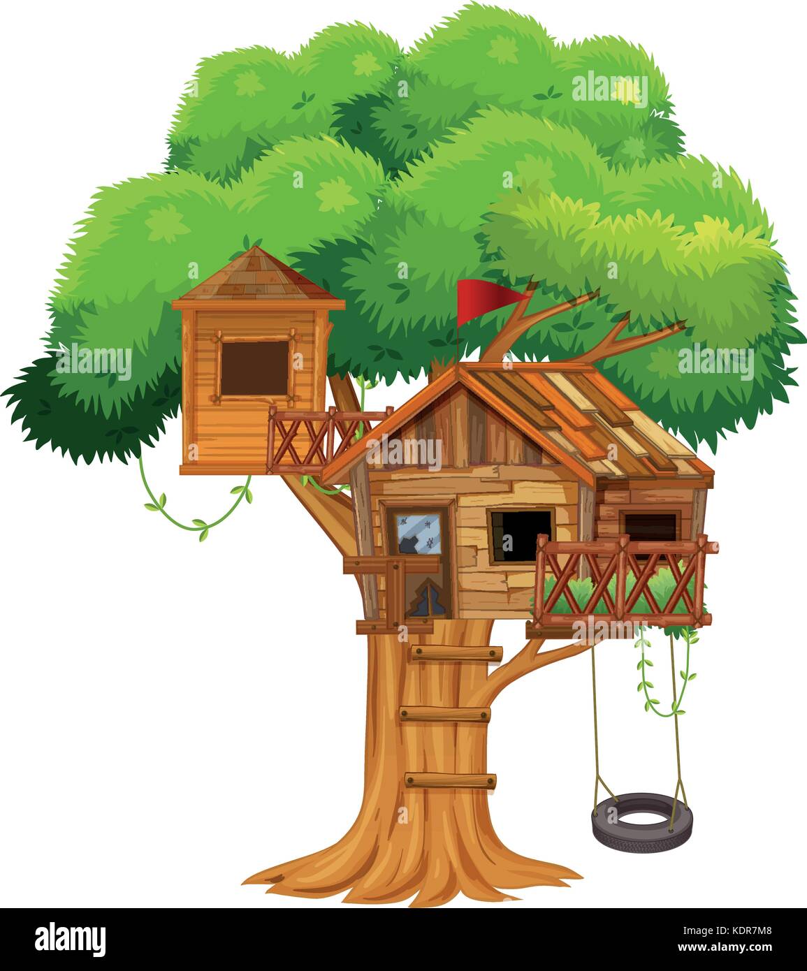 Tree House Clipart
