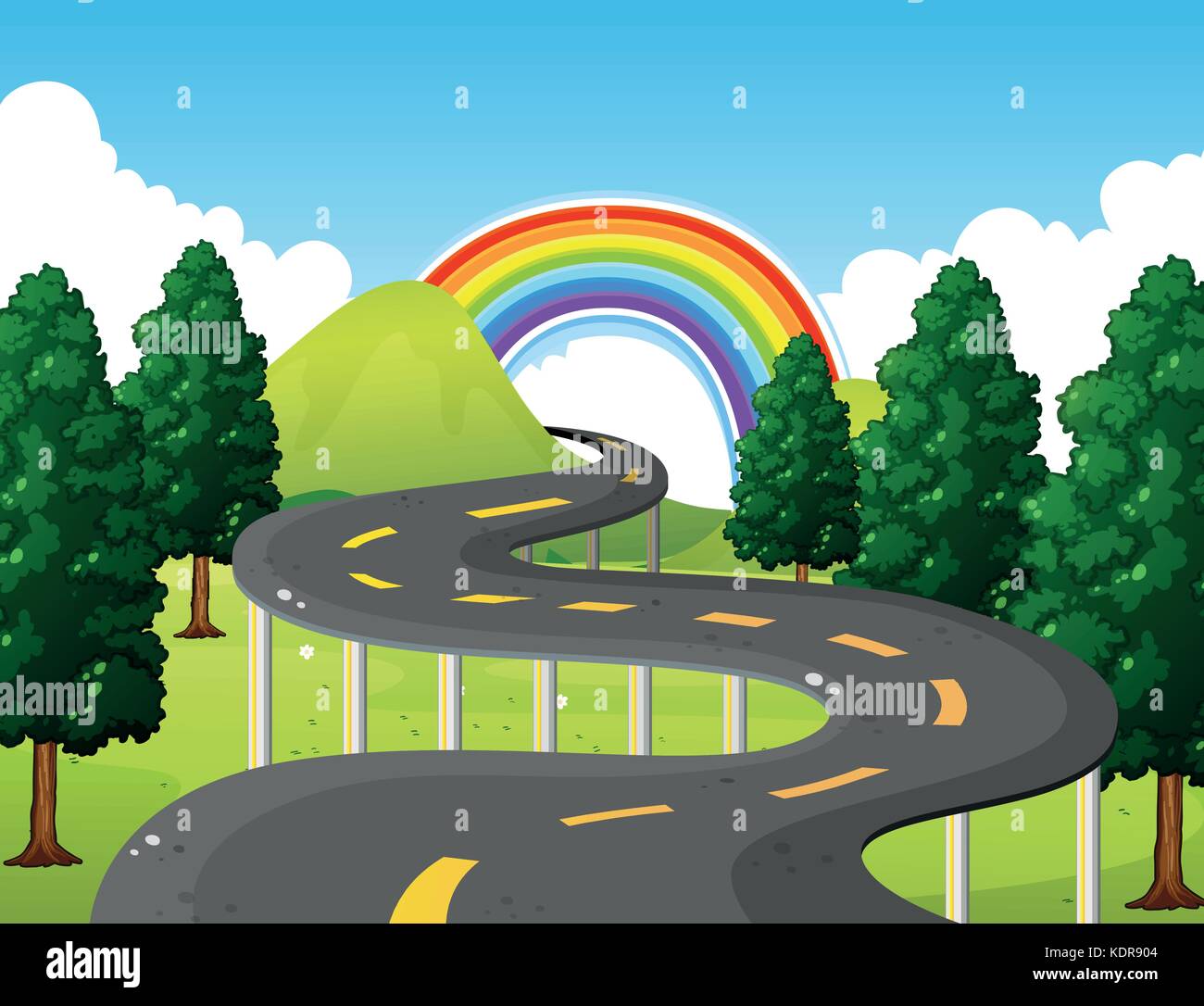 Road Background Clip Art