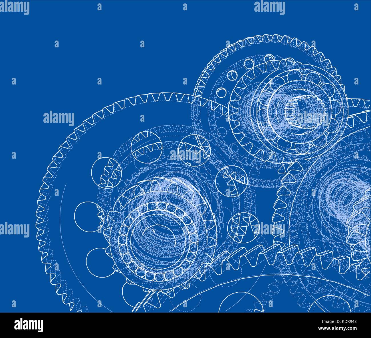 Gearbox sketch. Vector Stock Vector Image & Art - Alamy