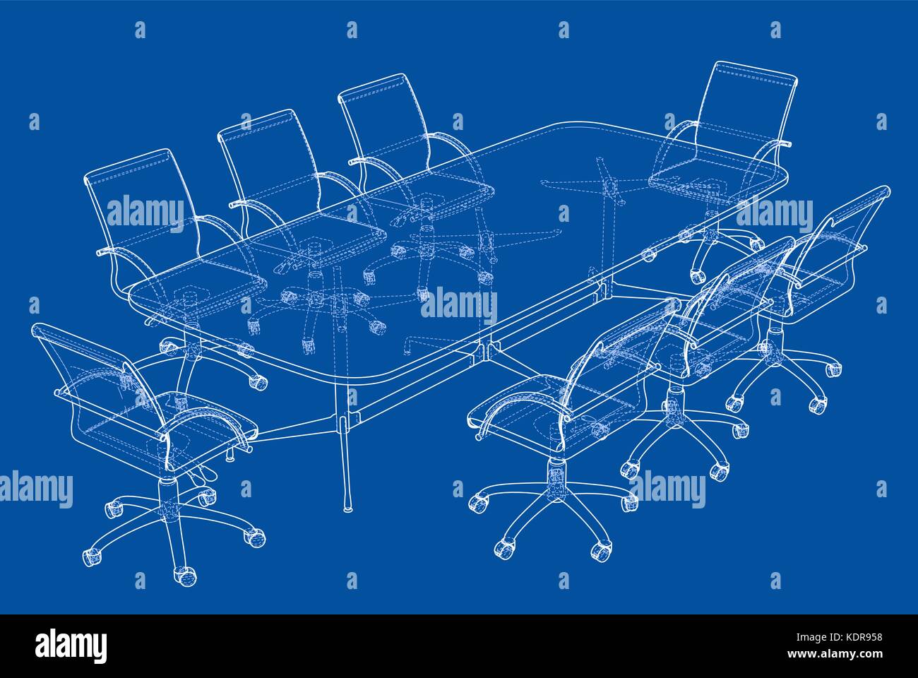 Sketch room design table Stock Vector Images - Alamy