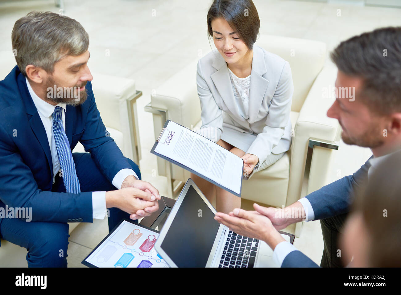 Boardroom meeting successful multi ethnic hi-res stock photography and images - Alamy