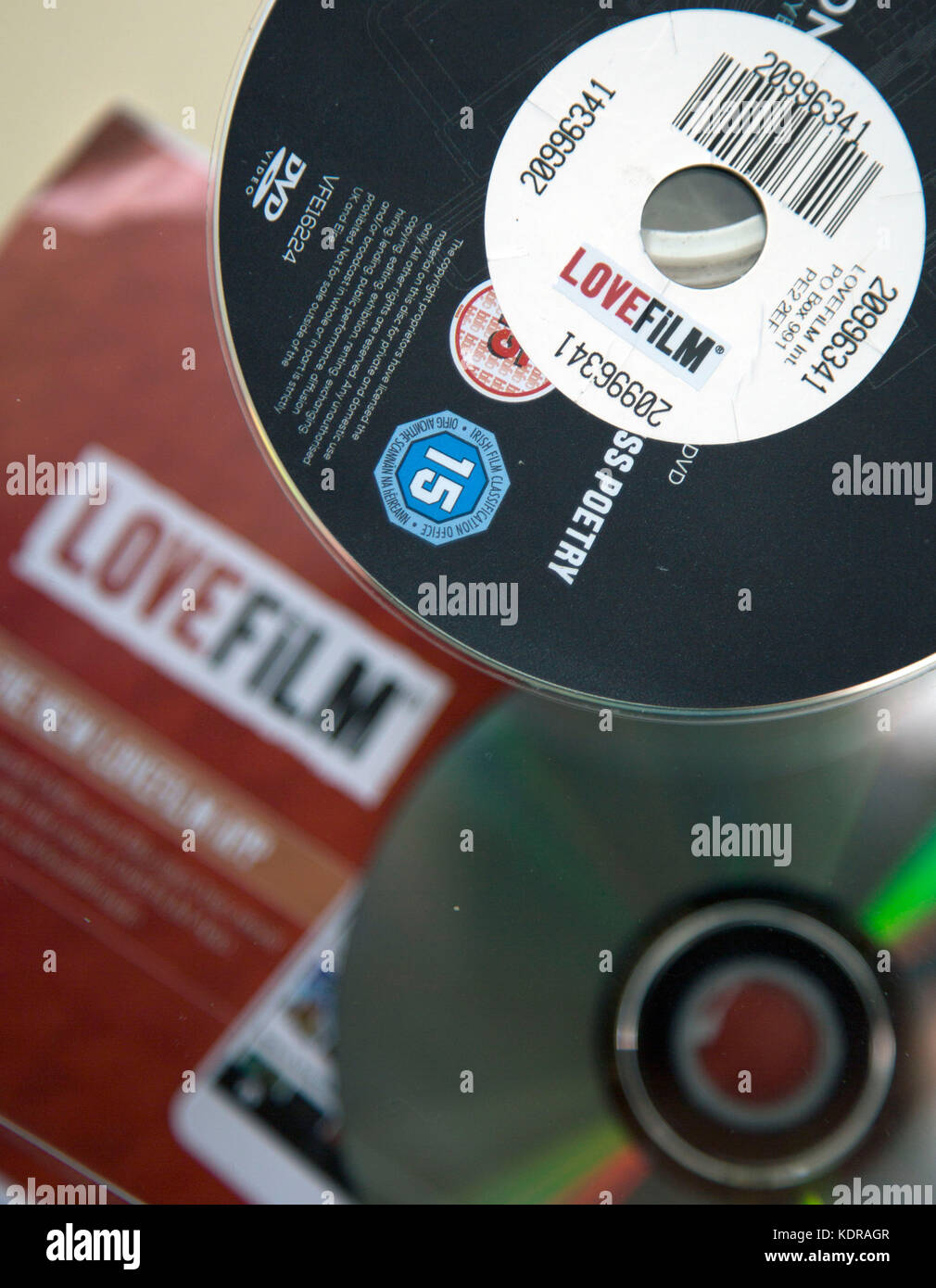 Lovefilm movie DVD rental by post service ends in October 2017 Stock ...