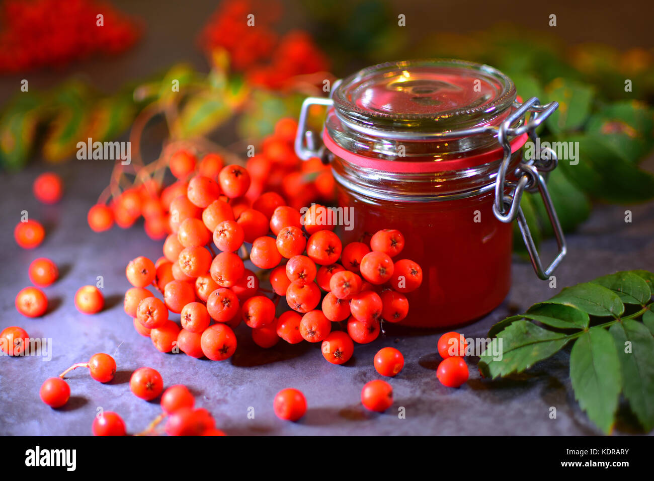 Rowanberry jam hi-res stock photography and images - Alamy