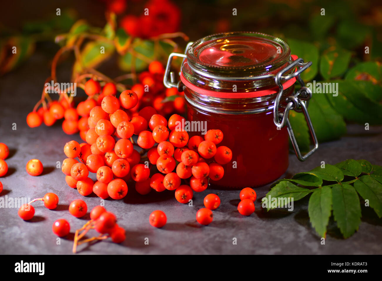 Rowanberry jam hi-res stock photography and images - Alamy
