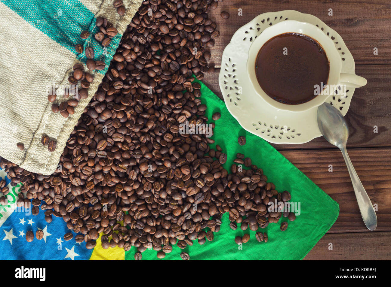 Brazilian coffee hi-res stock photography and images - Alamy