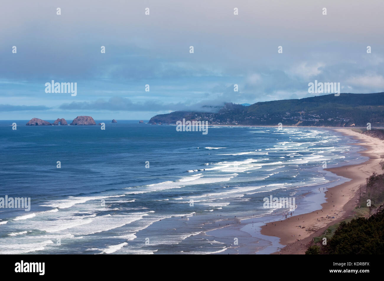 Oregon beach, Pacific ocean seashore Stock Photo - Alamy