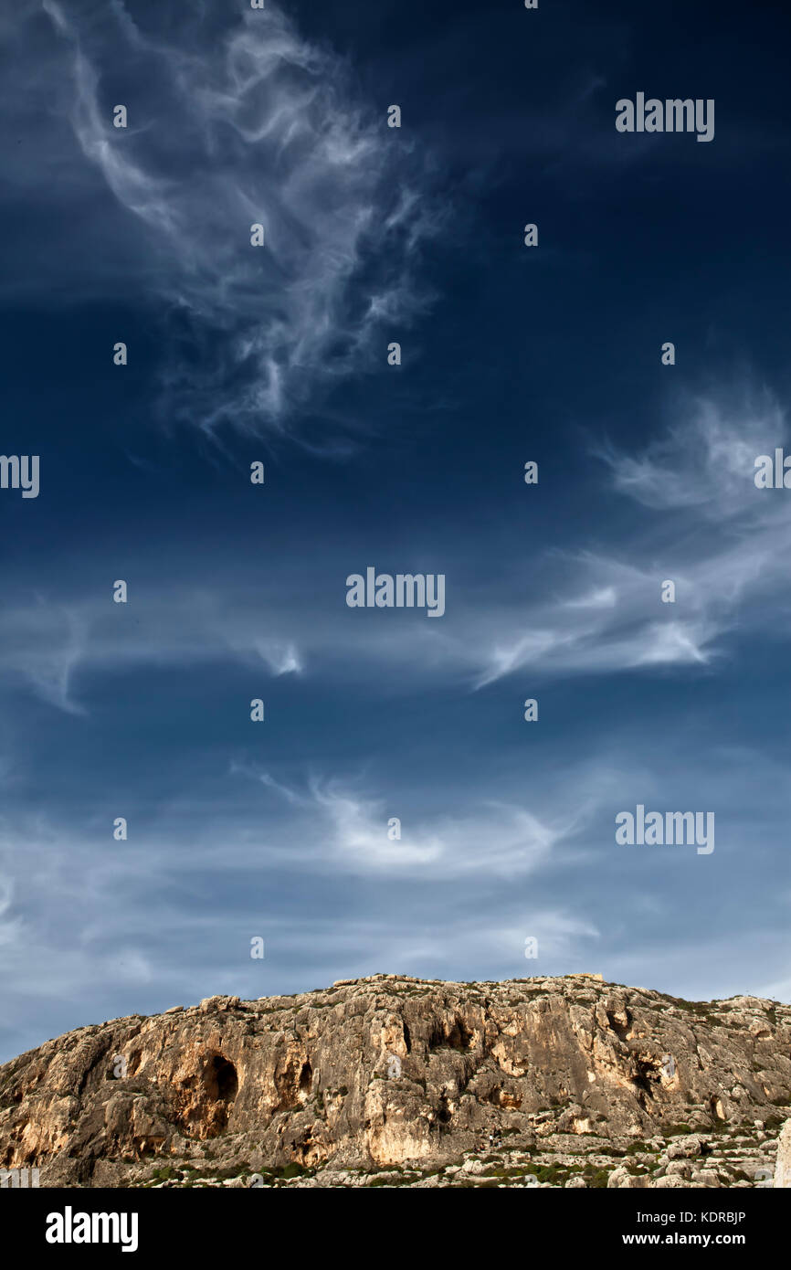The cliffs at Ghar Lapsi in Malta are a favourite spot for rock ...
