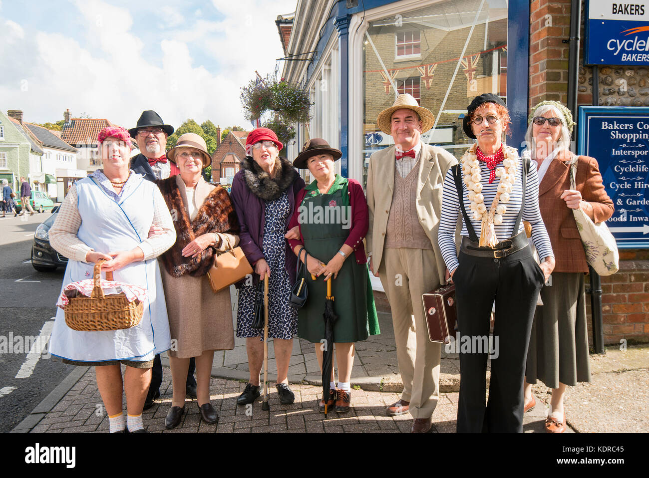 1940s Weekend 2017, Holt, UK Stock Photo - Alamy